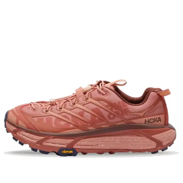 Hoka One One Mafate Three2 Lace-up Sneakers - Hot Sauce/earthenware