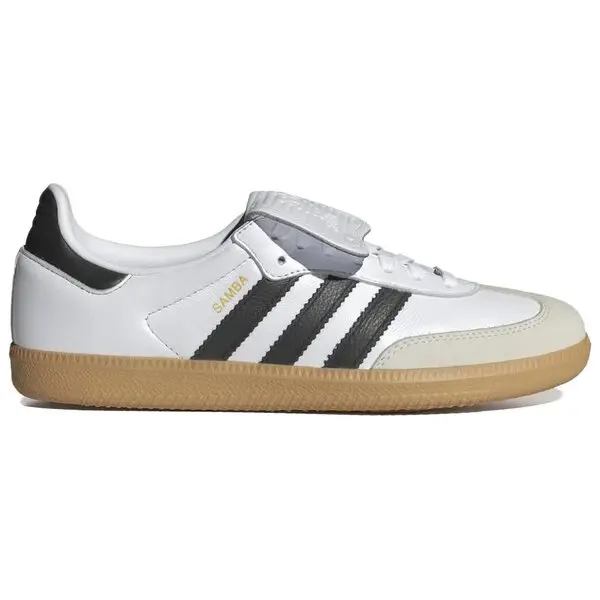 Adidas Samba Lt Sneakers - Cloud White/core Black/gold Metallic