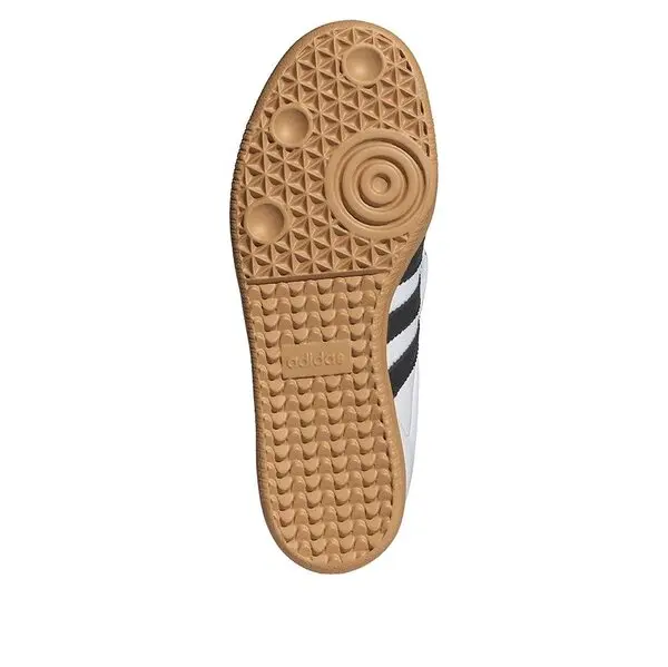 Adidas Samba Lt Sneakers - Cloud White/core Black/gold Metallic