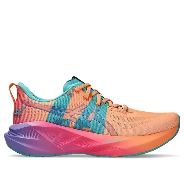 Asics Novablast "la Marathon" Athletic Sneakers - Mojave/amethyst