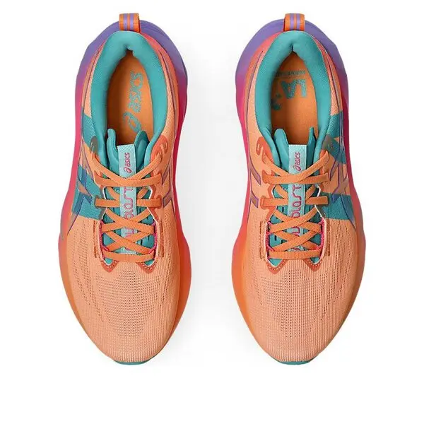Asics Novablast "la Marathon" Athletic Sneakers - Mojave/amethyst