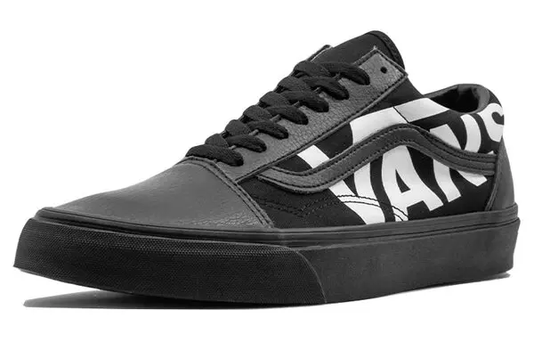 VANS Old Skool Big Logo Sneakers - Black/gray