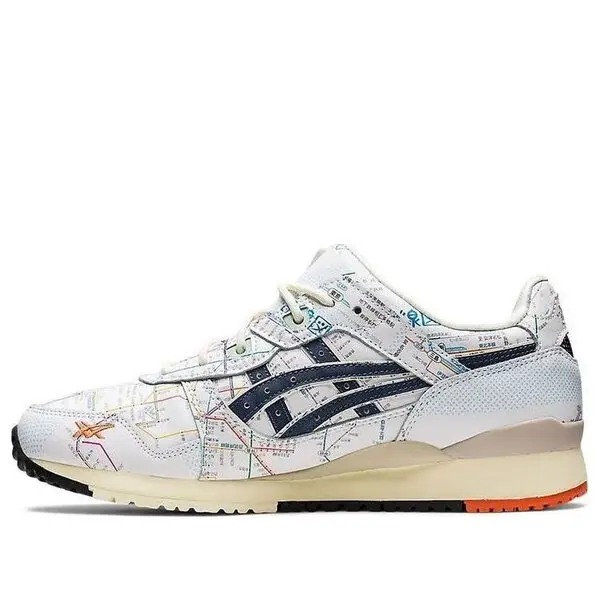 Asics X Atmos Gel-lyte 3 Og 'tokyo Subway' Sneakers - White/blue
