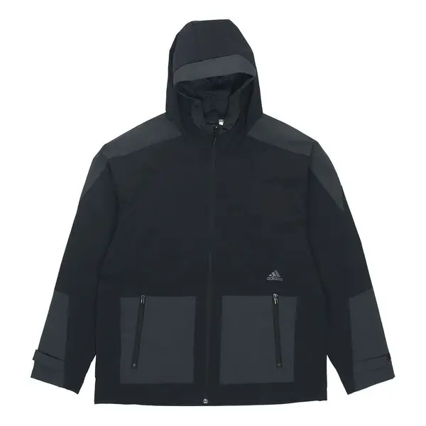 Adidas Sports Training Woven Windproof Hooded Jacket