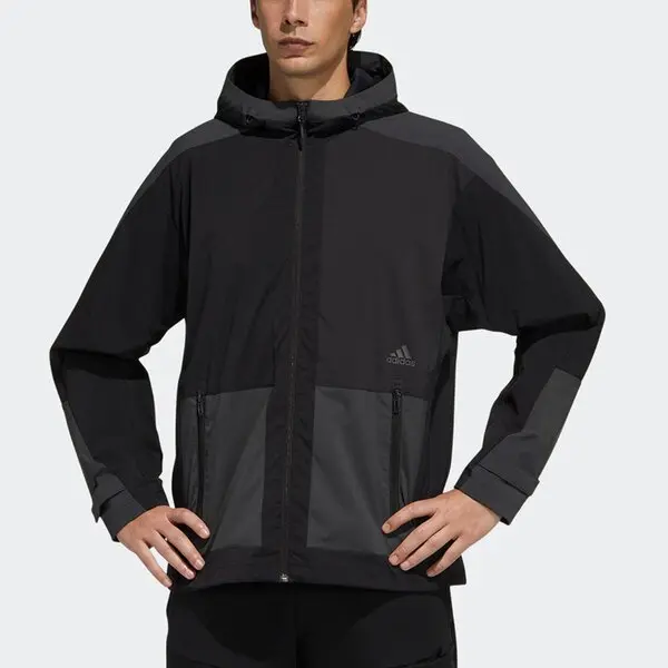 Adidas Sports Training Woven Windproof Hooded Jacket
