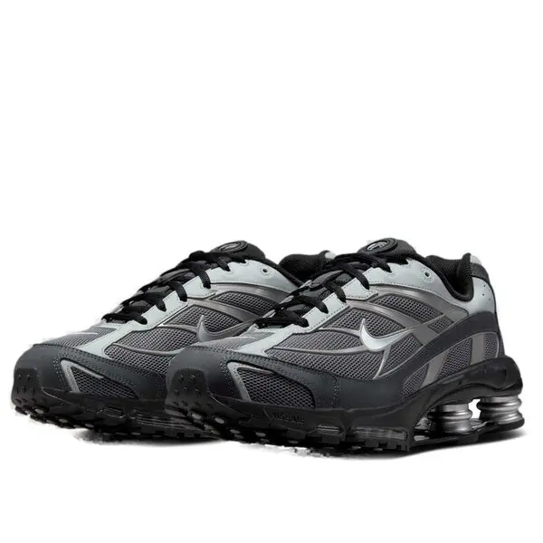 Nike Shox Ride 2 Athletic Sneakers - Light Graphite/metallic Silver/anthracite