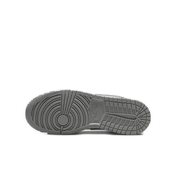 JORDAN 1 Low 'true Blue Cement' Sneakers - White/gray/blue