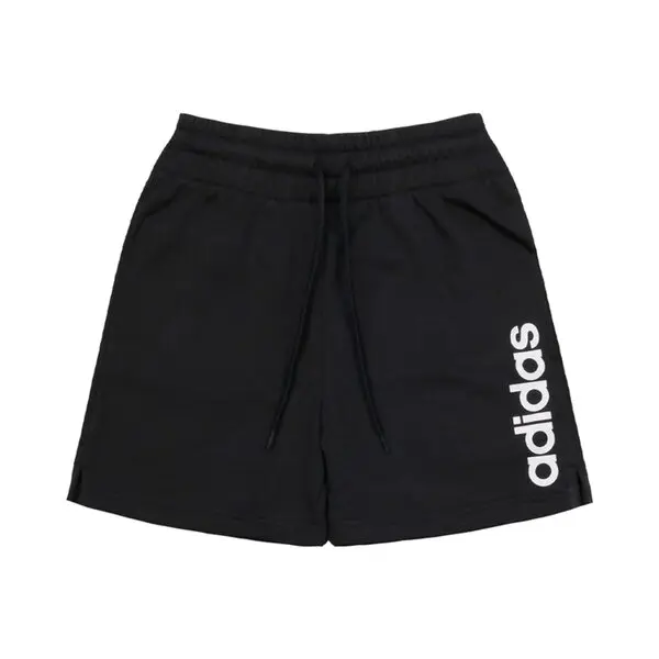 Adidas Essentials Linear French Terry Shorts - Black/white