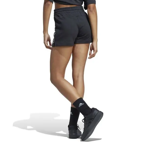 Adidas Essentials Linear French Terry Shorts - Black/white