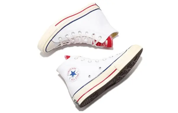 CONVERSE Chuck 70 Hi Sneakers - White/blue/red