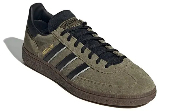 Adidas Handball Spezial Low Top Sneakers - Focus Olive/core Black/crystal White