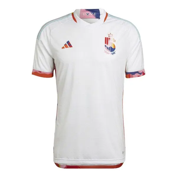 Adidas Belgium 2022-2023 World Cup Away Authentic Jersey Asia Sizing - Default Colorway
