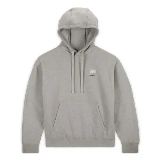 Nike Fc Barcelona X Patta Solo Swoosh Hoodie - Grey/multi-color