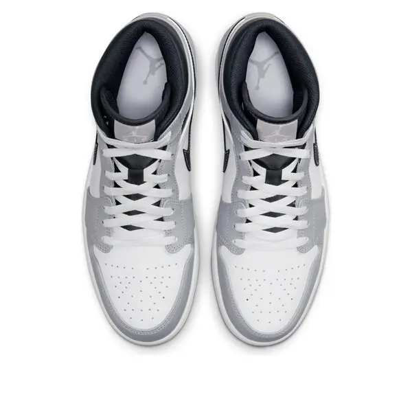 JORDAN 1 Mid Sneakers - Light Smoke Grey/white/anthracite