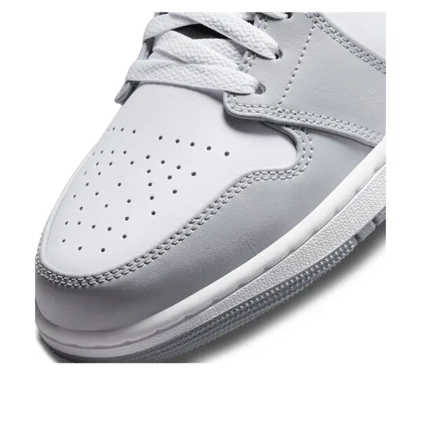 JORDAN 1 Mid Sneakers - Light Smoke Grey/white/anthracite