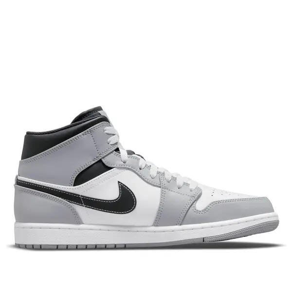 JORDAN 1 Mid Sneakers - Light Smoke Grey/white/anthracite