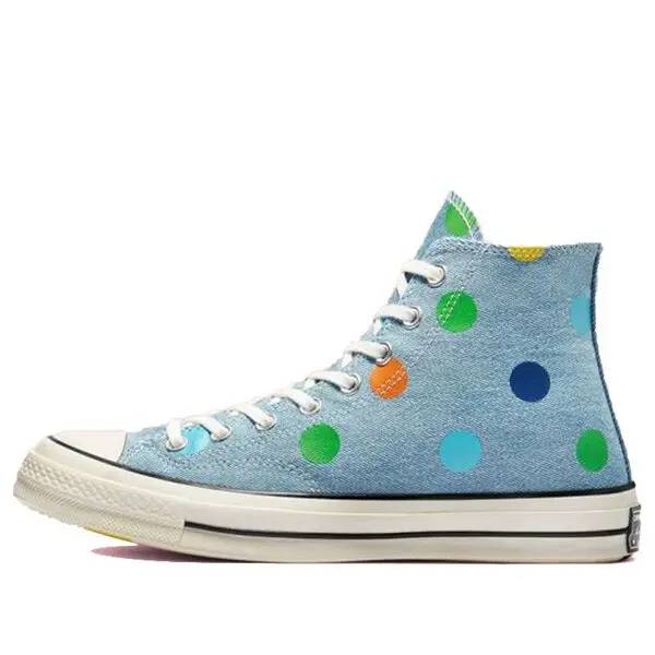 CONVERSE Chuck Taylor All Star 1970s X Golf Wang Polka Dot High Top Sneakers - Blue
