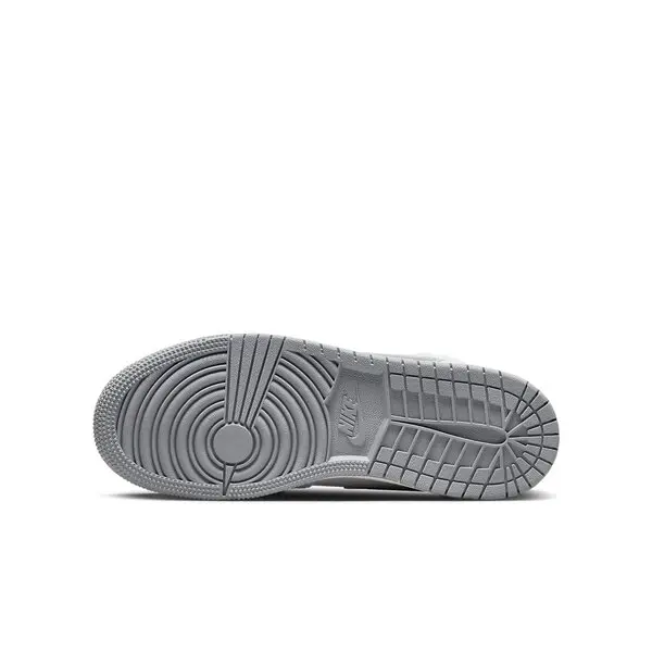 JORDAN Air 1 Mid Sneakers - White/gray