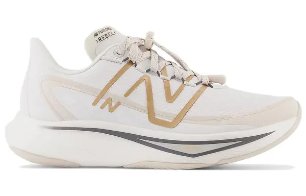 NEW BALANCE Fuelcell Rebel V3 Permafrost Sneakers - Cream/white