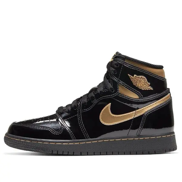 JORDAN 1 Retro High Og "black Metallic Gold - Black/metallic Gold
