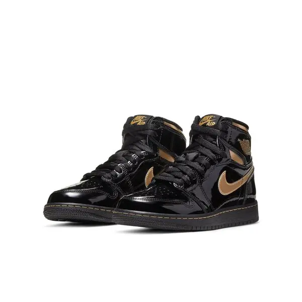 JORDAN 1 Retro High Og "black Metallic Gold - Black/metallic Gold