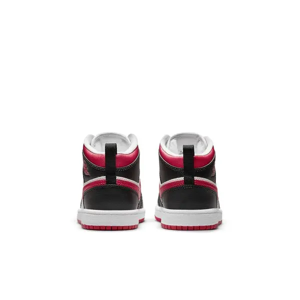 JORDAN 1 Mid Se - White/black/red