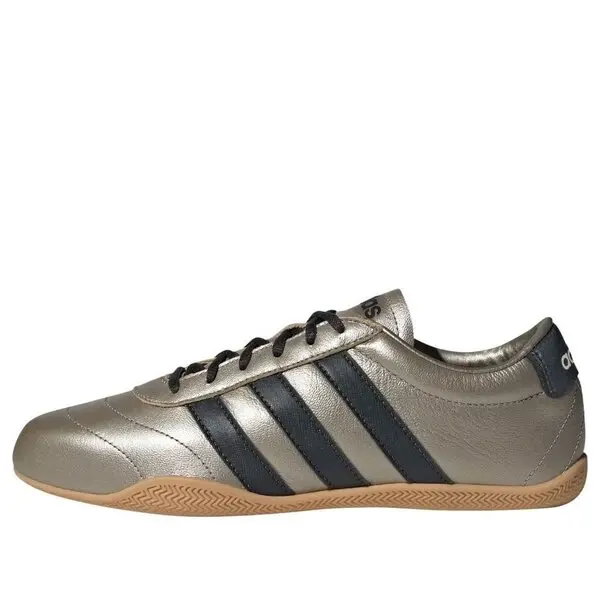 Adidas Grand Court Lo "cyber Metallic Carbon Gum" Sneakers - Cyber Metallic/carbon/gum