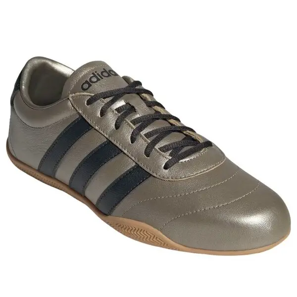 Adidas Grand Court Lo "cyber Metallic Carbon Gum" Sneakers - Cyber Metallic/carbon/gum