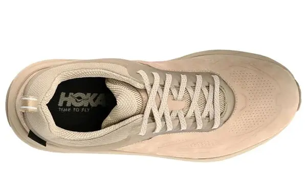 Hoka One One Challenger Low Gtx Athletic Sneakers - Cream/white