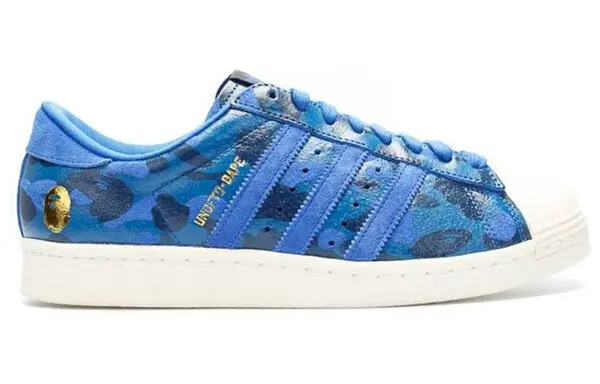 Adidas X A Bathing Ape X Undefeated Superstar 80s