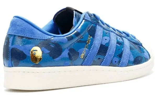 Adidas X A Bathing Ape X Undefeated Superstar 80s