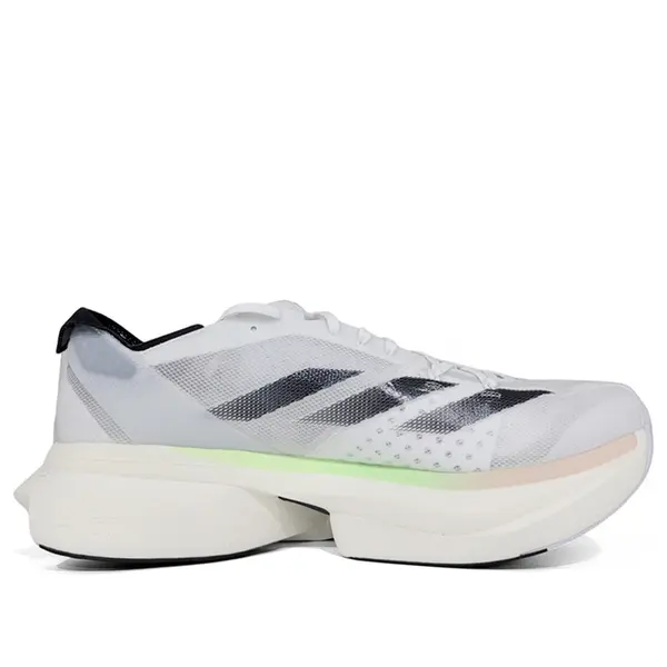 Adidas Adizero Adios Pro 3 Athletic Sneakers - White