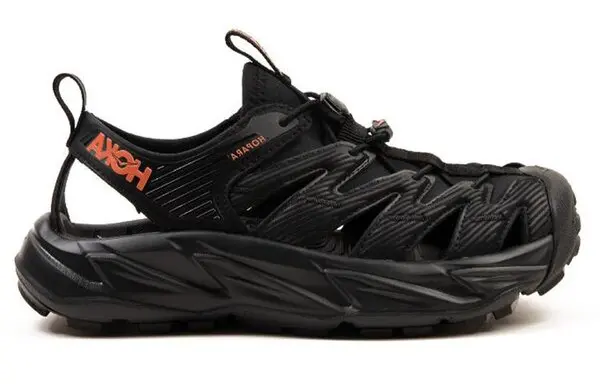 Hoka One One Hopara Sandals - Black/fusion Coral