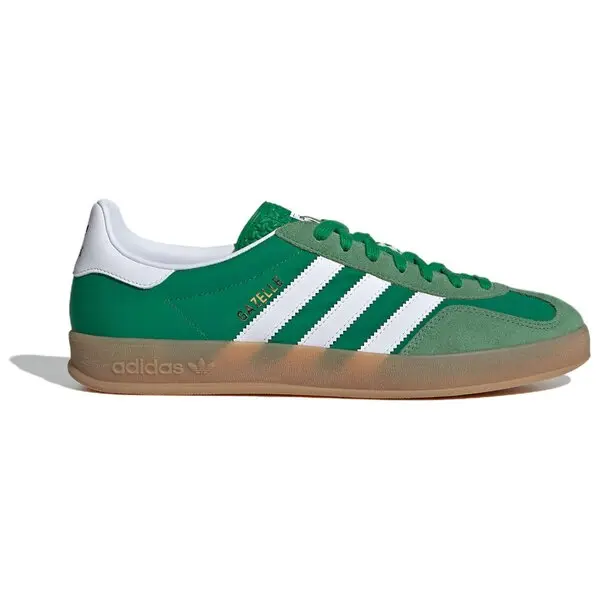 Adidas Gazelle Indoor Sneakers - Green/gum