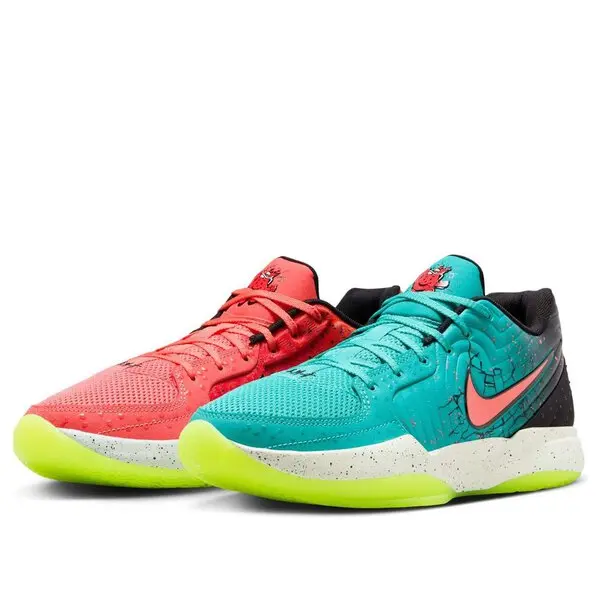 Nike X Kool-aid Ja 2 "mixed Berry" Athletic Sneakers - Bright Crimson/flat Silver/hyper Pink