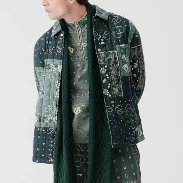 Kith Deconstructed Bandana Quarter Zip
