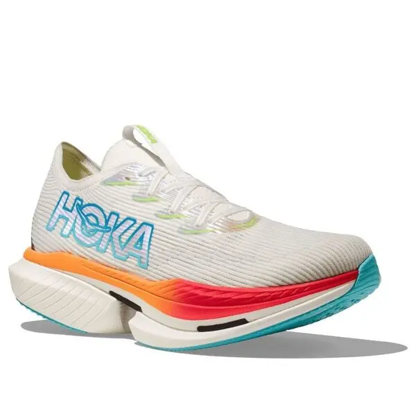 Hoka One One Cielo X1 Athletic Sneakers - Frost/cerise