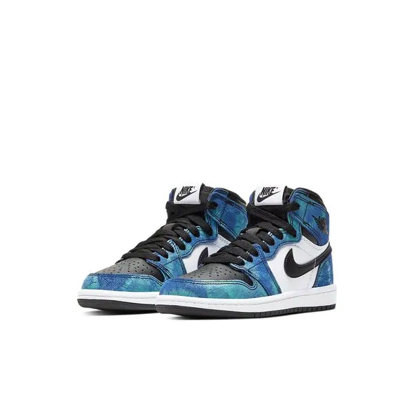 JORDAN 1 Retro High Og "tie-dye" Sneakers - Green