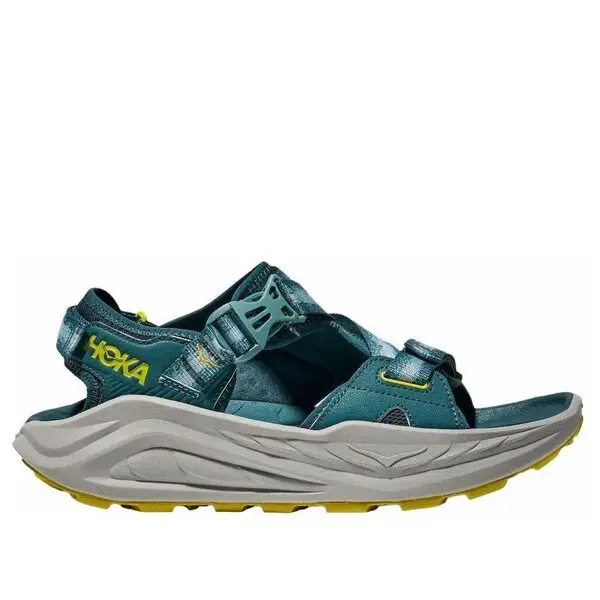 Hoka One One Infini Hike Tc Sandals - Blue Twilight/pea Green
