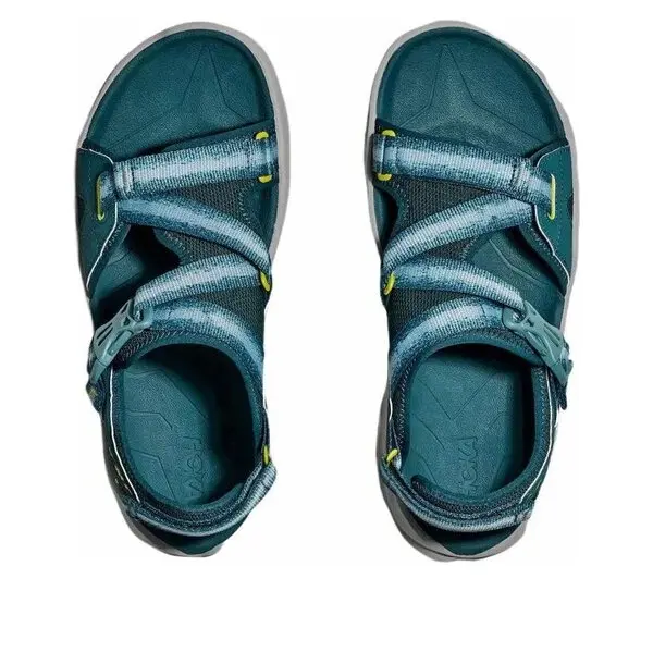 Hoka One One Infini Hike Tc Sandals - Blue Twilight/pea Green