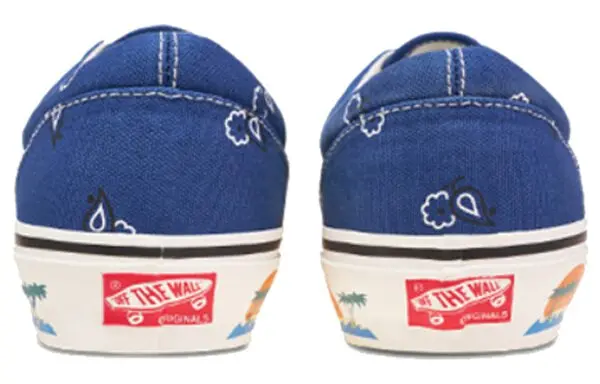 VANS Og Era Lx Paisley Printed Lace-up Sneakers