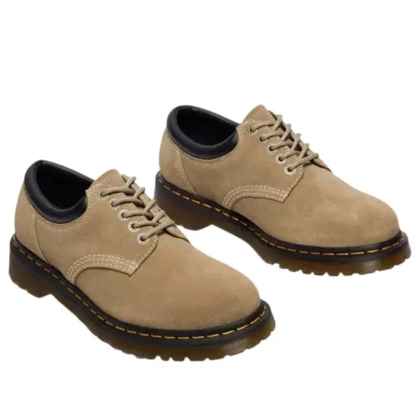 Dr. Martens 8053 Waxy Derby Shoes - Savannah Tan