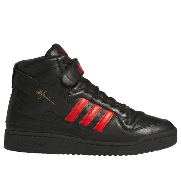Adidas X Willy Chavarria Forum ’84 High Sneakers - Core Black/red