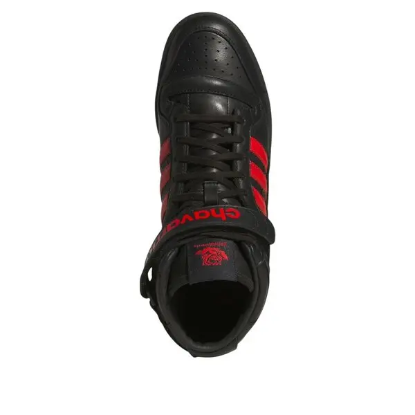Adidas X Willy Chavarria Forum ’84 High Sneakers - Core Black/red