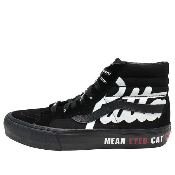VANS Patta X Vault Sk8-hi Reissue Vlt Lx 'mean Eyed Cat - Black