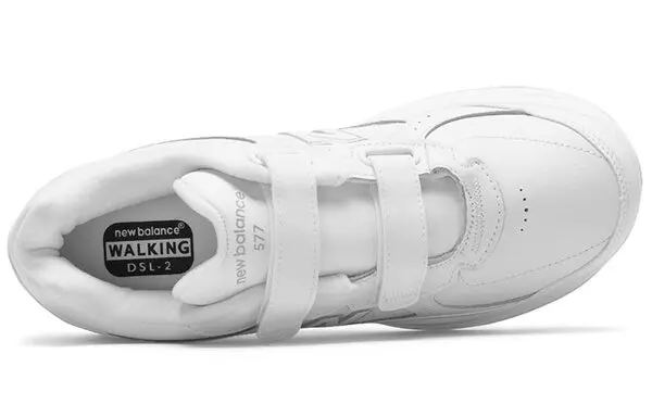 NEW BALANCE 577 Hook And Loop Athletic Sneakers - White