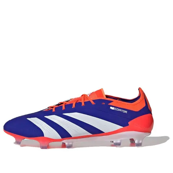 Adidas Predator Elite Fg Football Cleats - Lucid Blue/cloud White/solar Red