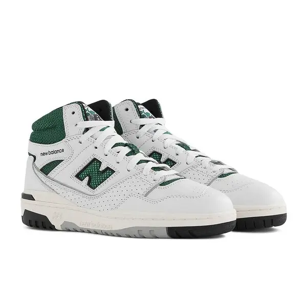 NEW BALANCE X Aime Leon Dore 650r High-top Sneakers - White/green