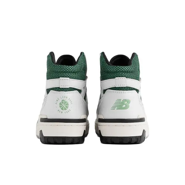 NEW BALANCE X Aime Leon Dore 650r High-top Sneakers - White/green