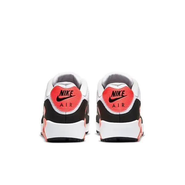 Nike Max 90 Golf 'infrared' Sneakers - Black/gray/red
